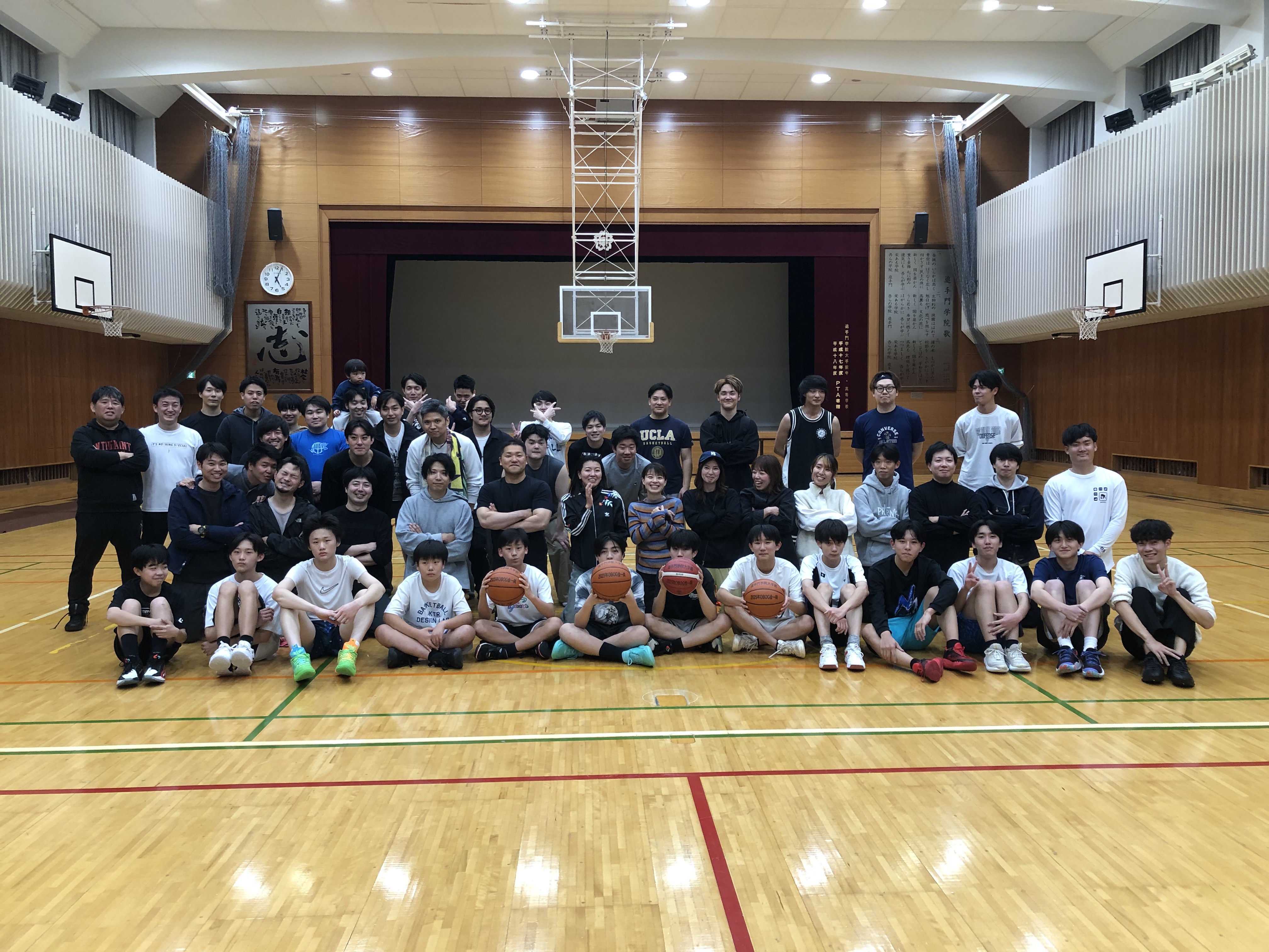 【バスケットボール部 OBOG会】 【バスケットボール部 OBOG会を実施しました！】｜お知らせ｜追手門学院大手前中・高等学校